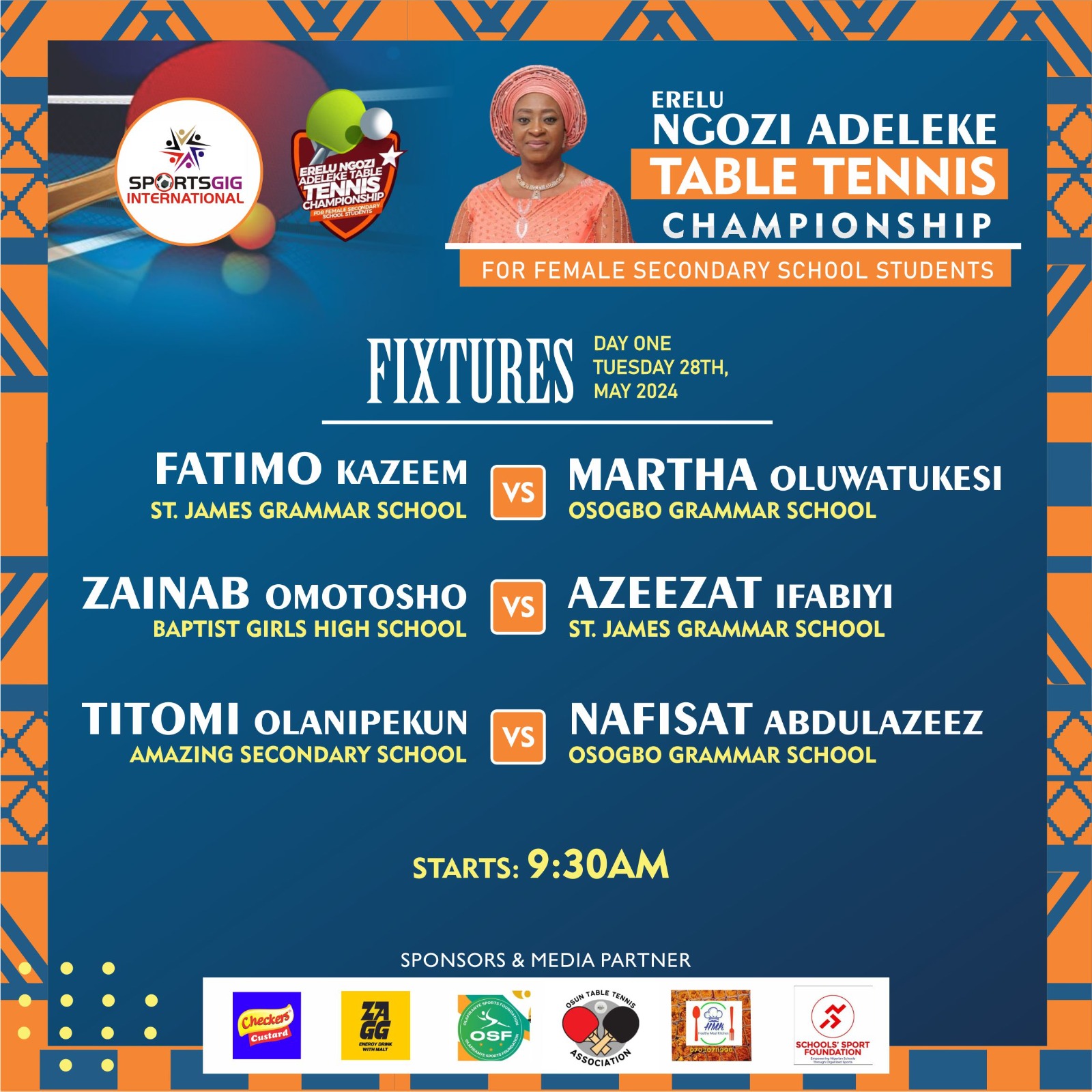 Exciting Start to the 2024 Erelu Ngozi Adeleke Table Tennis ...