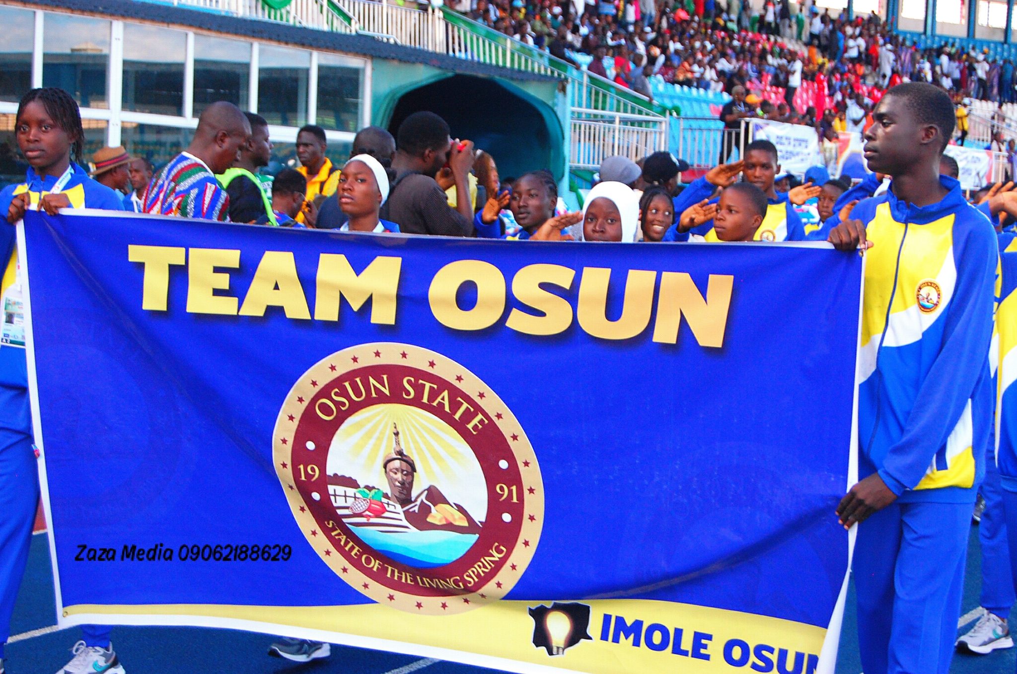 National Youth Games: Team Osun Stunning in Attire as Opening Ceremony ...